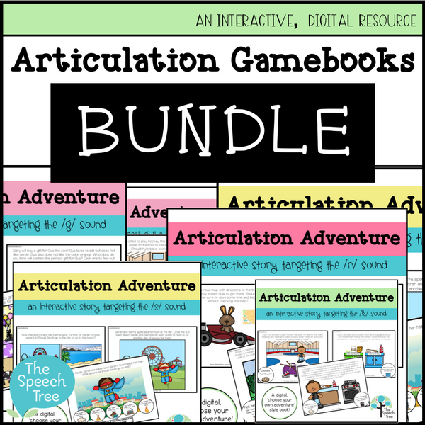Digital Articulation Books - Speech Tree Co