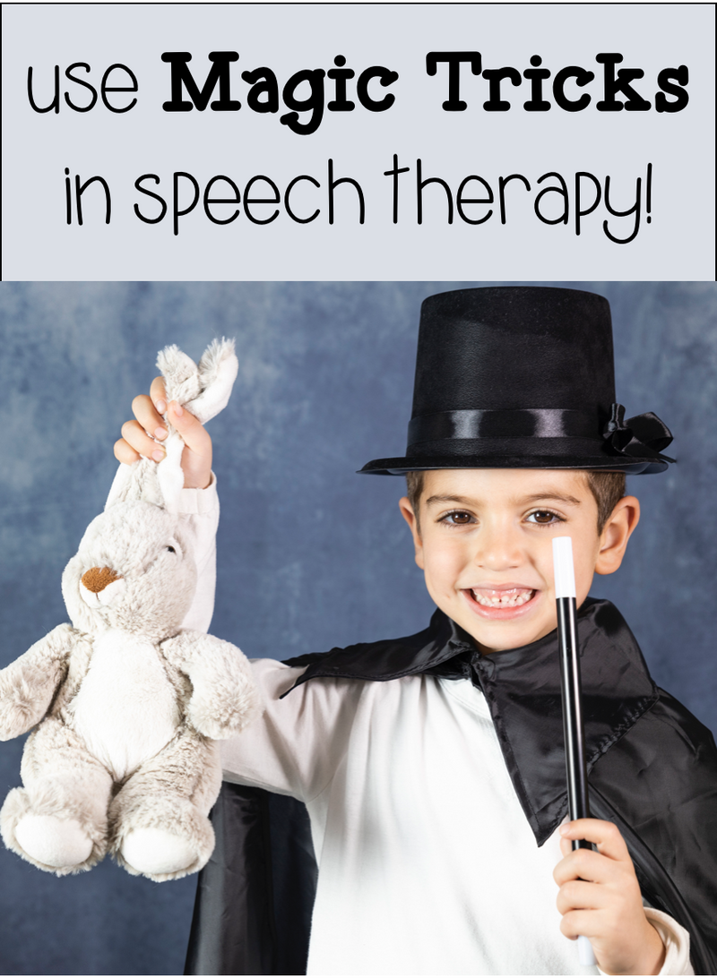 Use Magic Tricks in Speech Therapy - Speech Tree Co