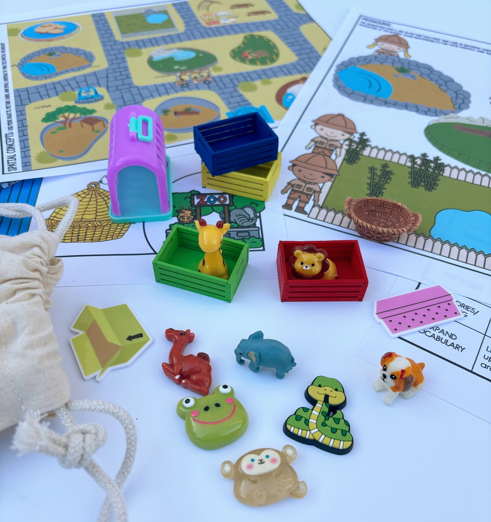 **PREORDER SHIPS IN OCTOBER** Speech Sound Boxes ~ Mini Objects for Ar ...