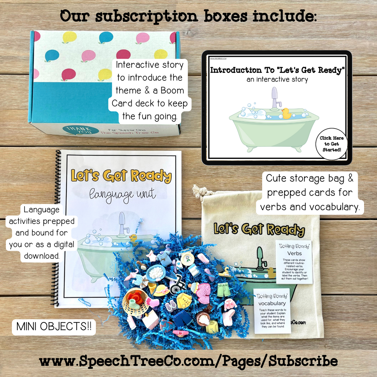 **PREORDER SHIPS IN NOVEMBER** Speech Sound Boxes ~ Mini Objects for A ...