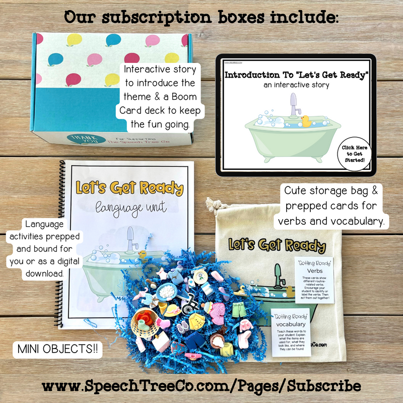 **PREORDER SHIPS IN NOVEMBER** Speech Sound Boxes ~ Mini Objects for A ...