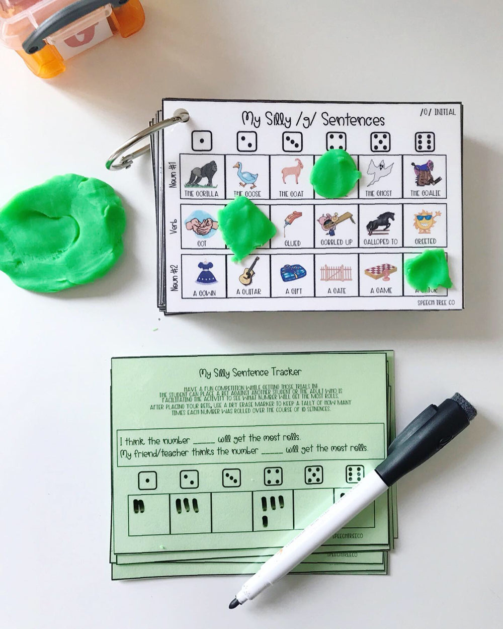 Digital Download - Silly Sentences For Articulation - Speech Tree Co