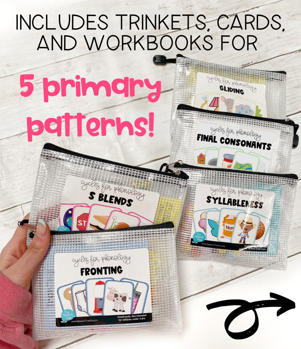 Cycles Kit for Phonology - Speech Tree Co