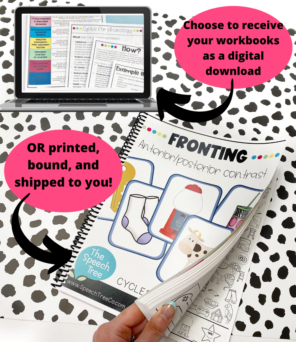 Cycles Kit for Phonology - Speech Tree Co