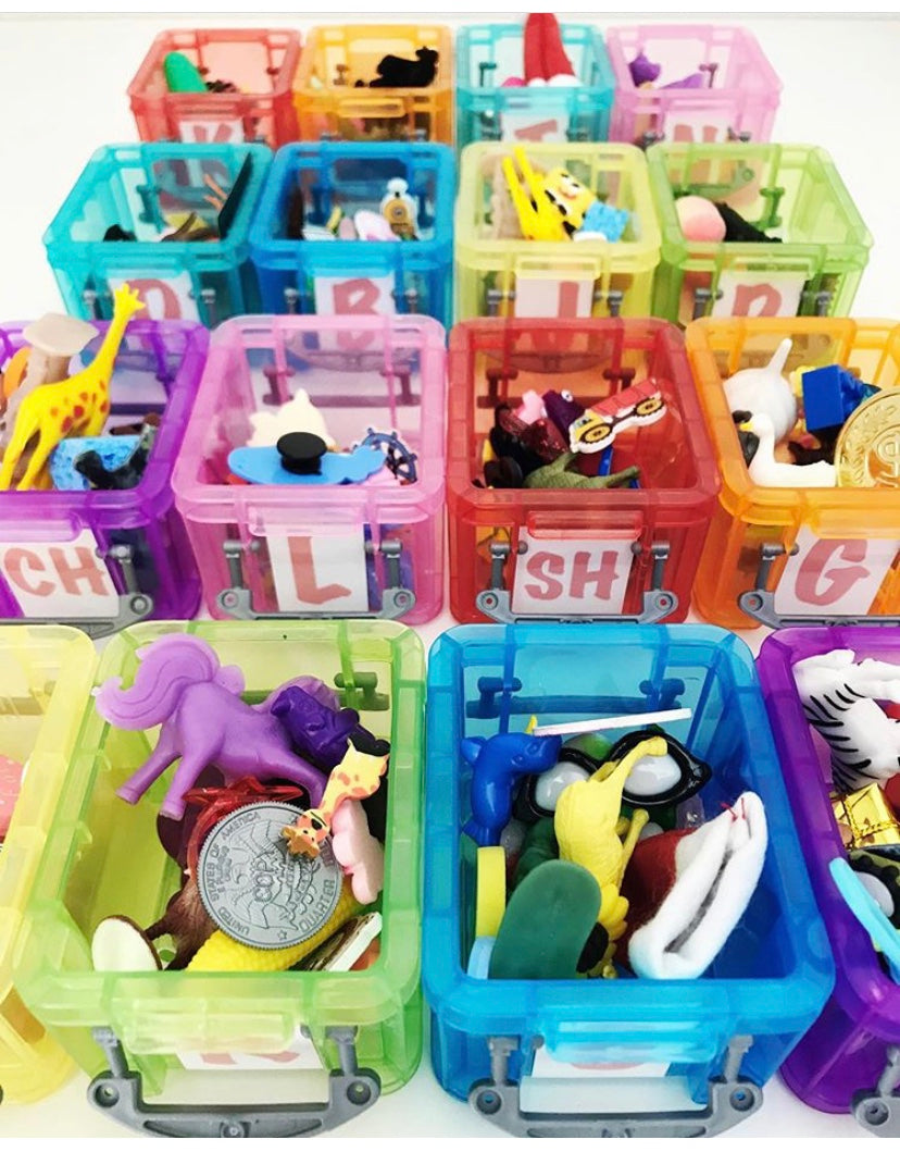 **PREORDER SHIPS IN JULY** Speech Sound Boxes ~ Mini Objects for Artic ...