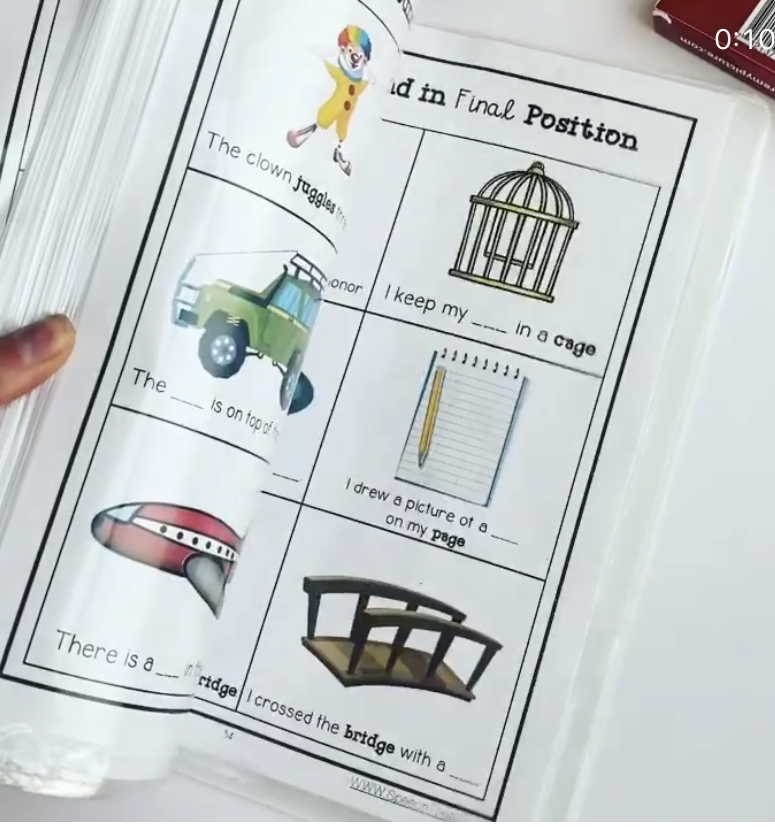 Articulation Carrier Phrases - Speech Tree Co