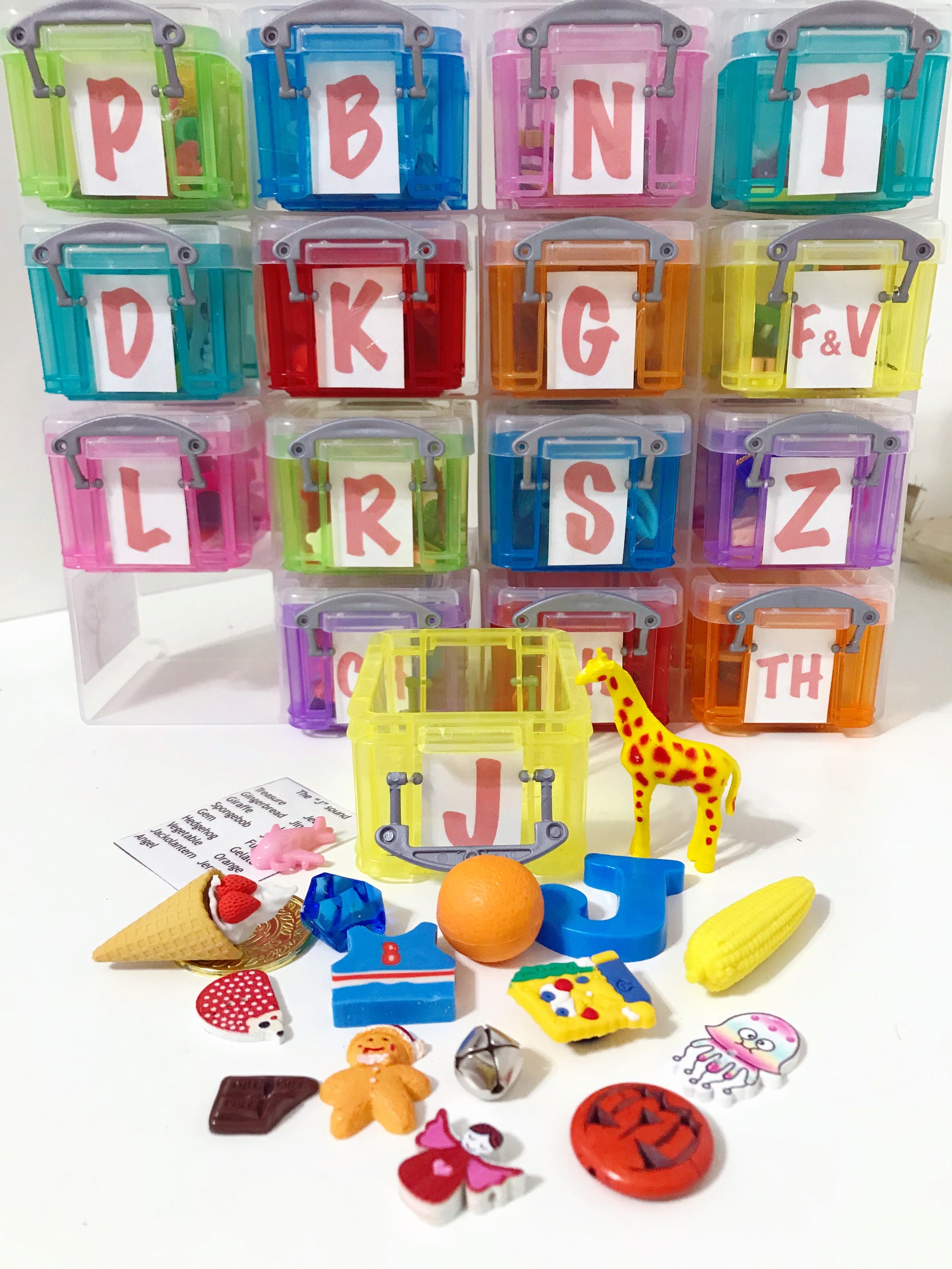 **PREORDER SHIPS IN JULY** Speech Sound Boxes ~ Mini Objects for Artic ...